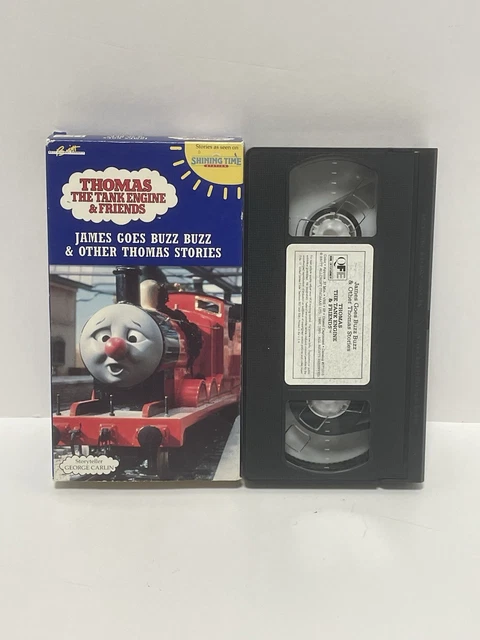 THOMAS TANK ENGINE & Friends James Goes Buzz Buzz VHS 1993 Train George ...