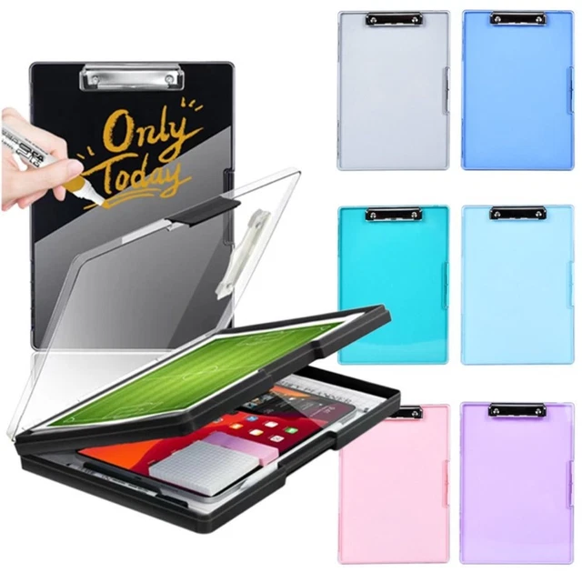 2-IN-1 CLIPBOARD WITH File Storage Case Classes Or Fieldwork Clipboard ...