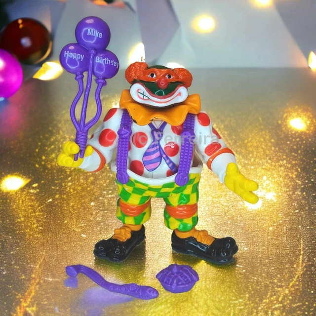 TEENAGE MUTANT NINJA Turtles Tmnt - Crazy Clown Mike / Playmates 1992 ...