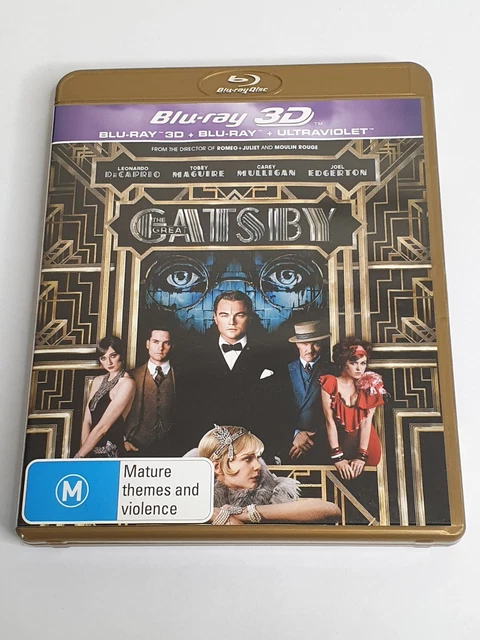 THE GREAT GATSBY | 3D + 2D Blu-ray + UV (Blu-ray, 2013) $12.50 - PicClick AU