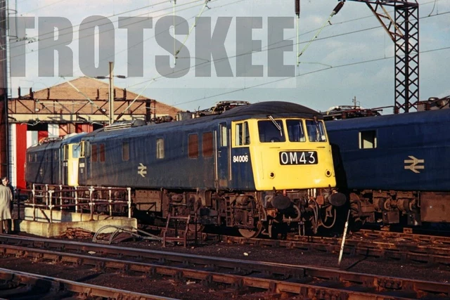 35MM SLIDE BR British Rail Electric Loco Class 84 84006 c1975 Original ...