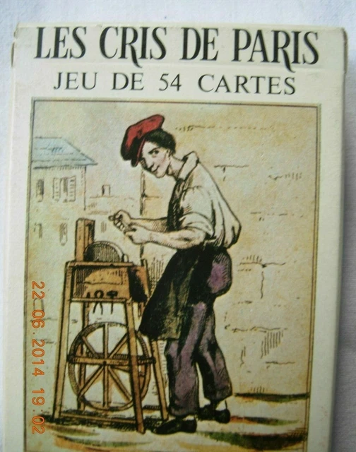 LES CRIS DE Paris 54 Vintage French playing cards Grimaud Made in ...