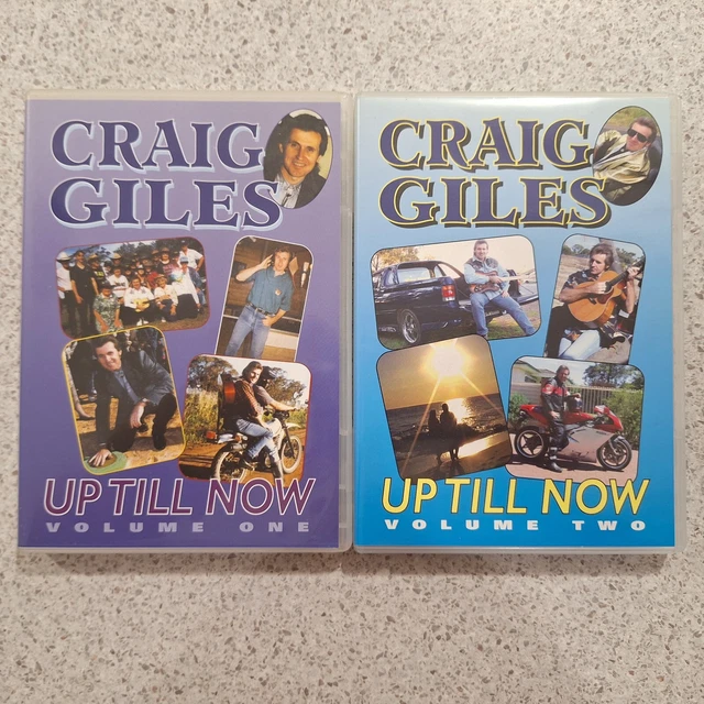 CRAIG GILES UP Till Now Volume 1 & 2 DVD's Signed Inside cover £11.52 ...