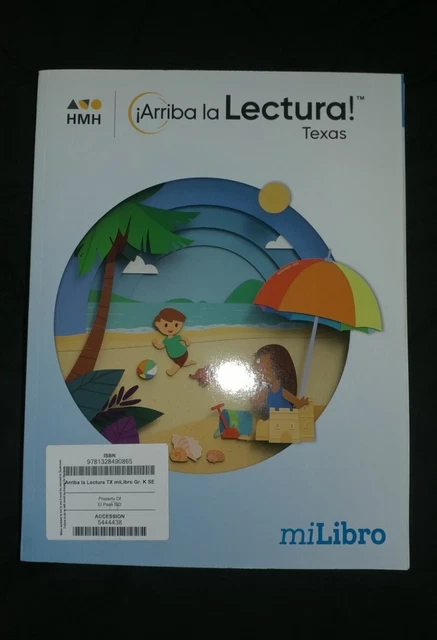 HMH ARRIBA LA Lectura MiLibro Grado K - Texas Edicion - Paperback ...