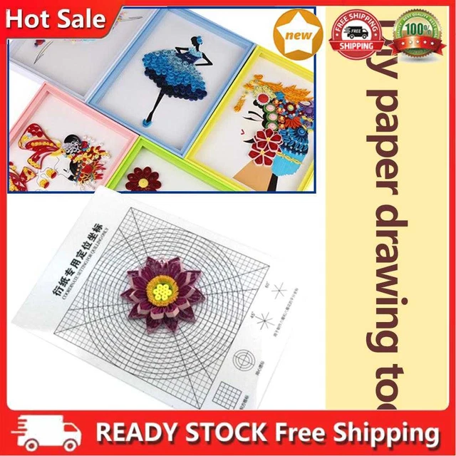 RELEASE DRAWING LOCATING Paper Craft Quilled Setting for DIY Paper ...