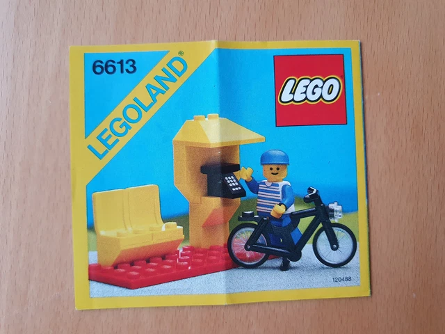 LEGO BAUANLEITUNG LEGOLAND Anleitung für Set 6613 Instructions Manual ...