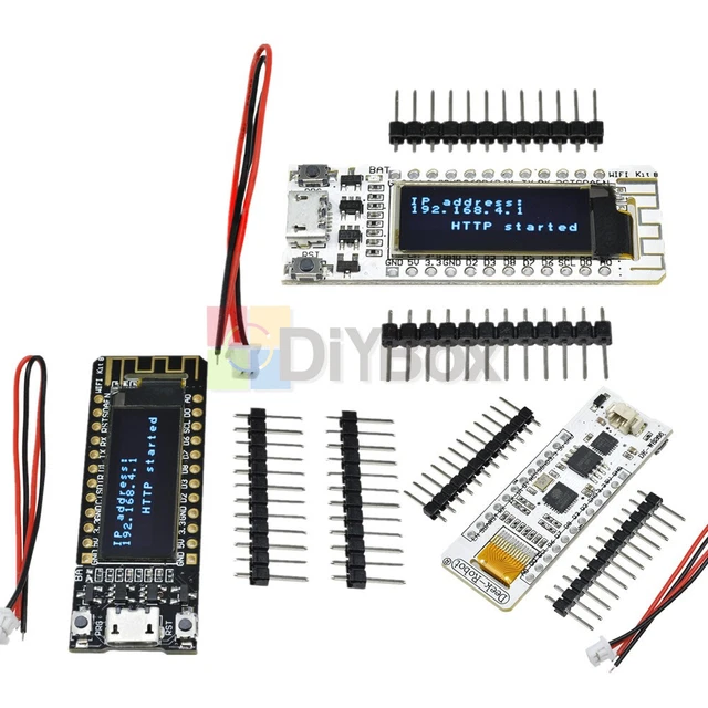 ESP8266 WIFI MODULE 0.91"Inch OLED Display Development Board NodeMcu ...