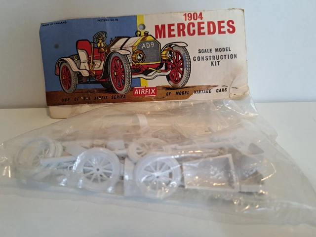 RARE AIRFIX 1904 Mercedes Scale Model Construction Kit. £8.99 - PicClick UK