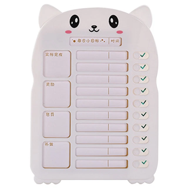 CHORE CHART FOR Kids Cute My Chores Checklist Task Board Manage Kids ...