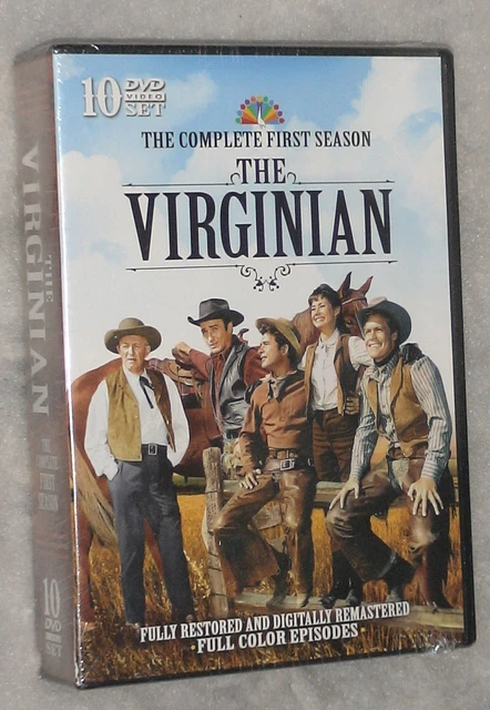 THE VIRGINIAN - Complete Season Series One 1 - DVD Box Set - BRAND NEW ...