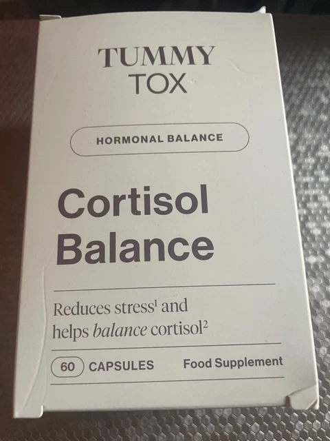 TUMMY TOX CORTISOL Balance Full Box 60 Capsule Expiry 11/25 £10.00 ...