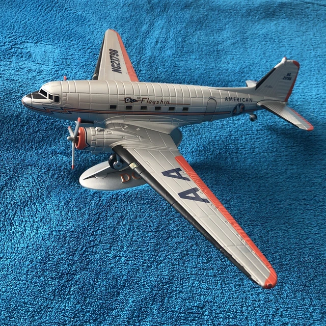 ERTL DIECAST AMERICAN AIRLINES “THE FLAGSHIP” DOUGLAS DC-3 1930/40s/50s ...