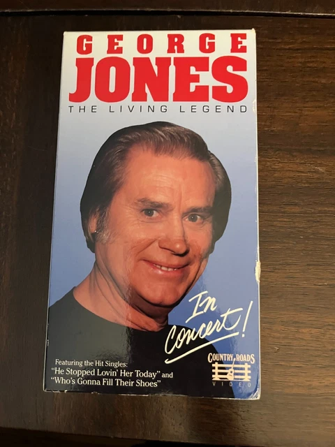 GEORGE JONES - The Living Legend in Concert (VHS) $4.94 - PicClick CA