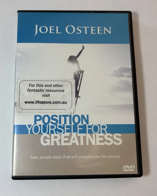 POSITION YOURSELF FOR Greatness Joel Osteen DVD - Unspecified Region £ ...