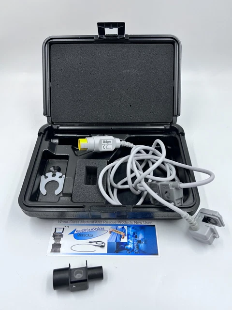 DRAGER CAPNOSTAT CO2 Sensor Analyser Module Sensor Reusable 4322975 ...