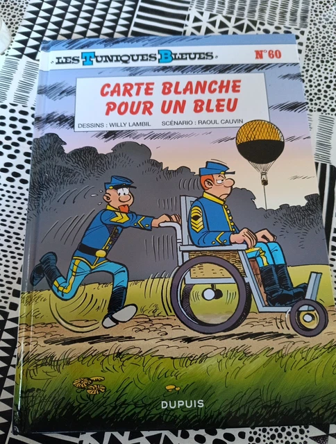 CARTE BLANCHE POUR un bleu Tuniques bleues N 60 EO Lambil Cauvin EUR 10 ...