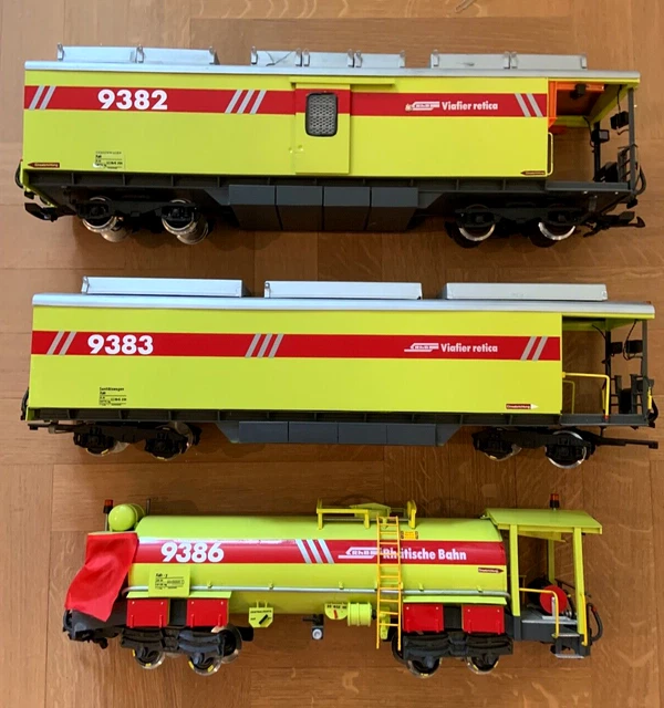 SPUR G/IIM, EIGENBAU fuer LGB RhB Tunnel Rettungszug Vereina, UNIKAT EUR 867,00 - PicClick DE