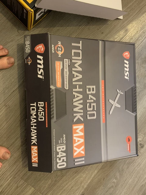 MSI B450 TOMAHAWK MAX (Box only) £2.50 - PicClick UK