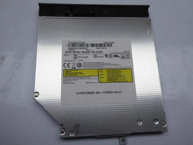 FUJITSU LIFEBOOK AH552 SATA DVD Drive Ultra Slim TS-U633 #4562 £14.18 ...