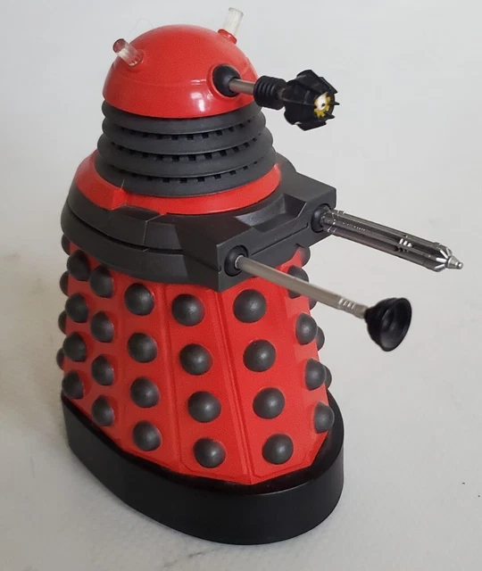 DOCTOR WHO DALEK Red Paradigm Drone Figure 6 inch 2010 Dr Daleks BBC £ ...