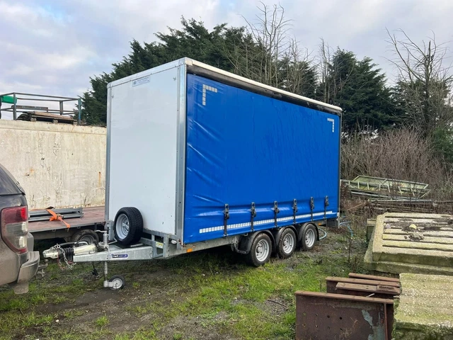 IFOR WILLIAMS TRI-AXLE Curtainside Trailer £5,086.70 - PicClick UK
