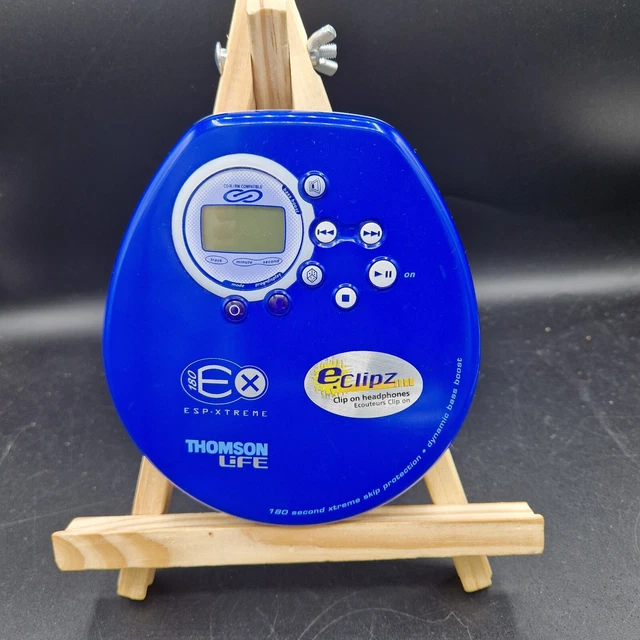 🌸 THOMSON LAD 889 portable CD-Player Discman ESP XTREME tragbar Bass ...