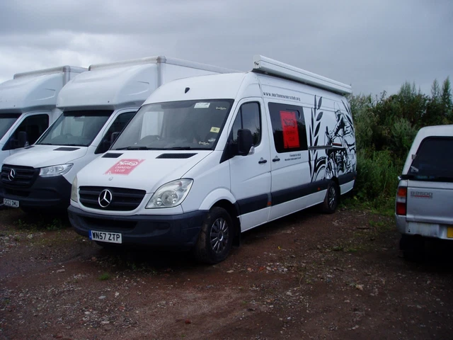 RACE VAN CAMPER Mercedes Long wheelbase Sprinter £9,000.00 - PicClick UK