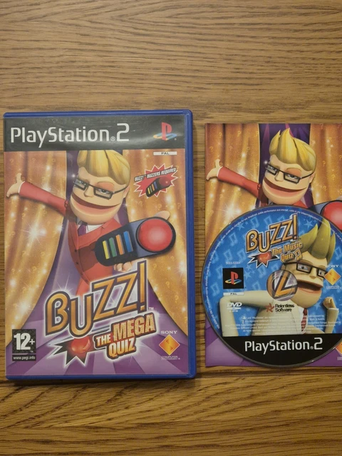 BUZZ! THE MEGA Quiz - Complete with Manual (PS2) £5.97 - PicClick UK