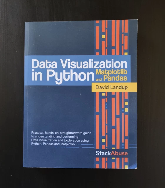 DATA VISUALIZATION IN Python with Pandas and Matplotlib £35.29 ... DATA VISUALIZATION IN Python with Pandas and Matplotlib £35.29 ...