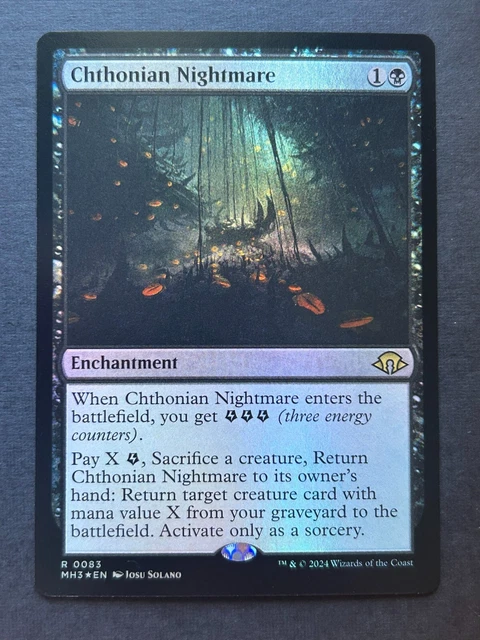 CHTHONIAN NIGHTMARE RARE FOIL - MH3 Modern Horizon 3 EUR 2,03 - PicClick IT