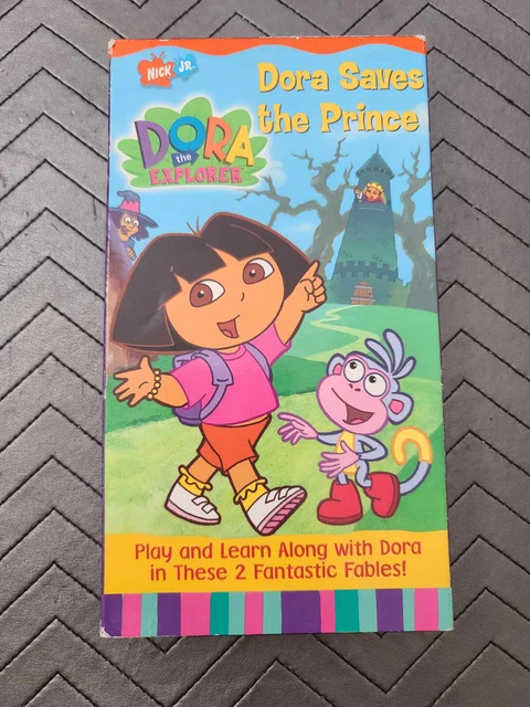 DORA THE EXPLORER, Dora Saves the Prince VHS 2002 Nickelodeon Nick Jr ...