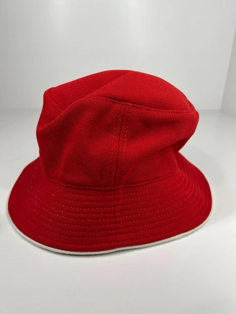 CITY OF PERTH Surf Life Saving Club bucket hat red M - L 56cm - 57cm ...