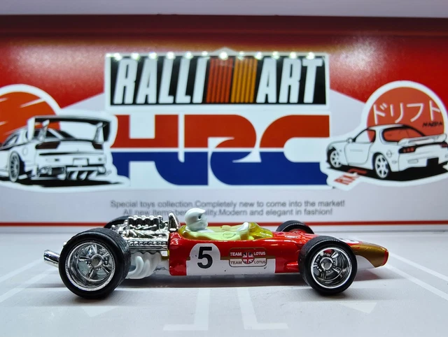 2025 HOT WHEELS PROTOTYPE FACTORY TEST RUN RIVET Red '67 Lotus Type 49 ...