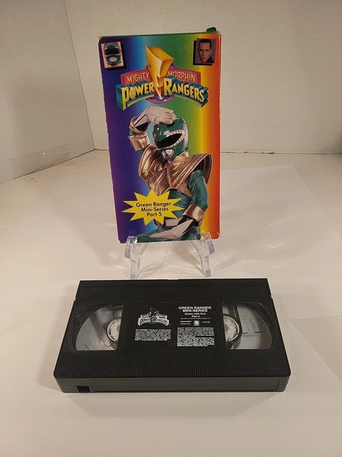 MIGHTY MORPHIN POWER Rangers VHS Tape Green Ranger Mini Series Part 5 ...