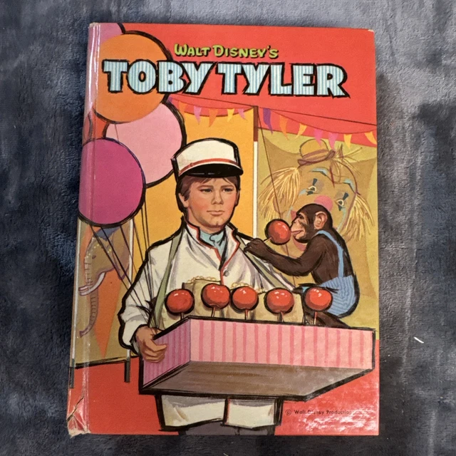 WALT DISNEY'S TOBY TYLER (Illustrated, 1960 Whitman) Told by Dorothea ...