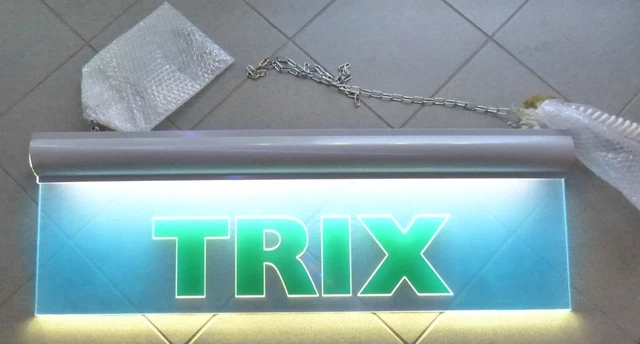 TRIX WERBELEUCHTE THEKENLEUCHTE Leuchtstoffröhre Logo Werbung 362956 ...