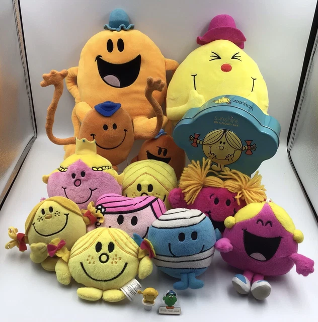 LITTLE MISS AND Mr Men Plush Soft Toy Bundle £12.99 - PicClick UK