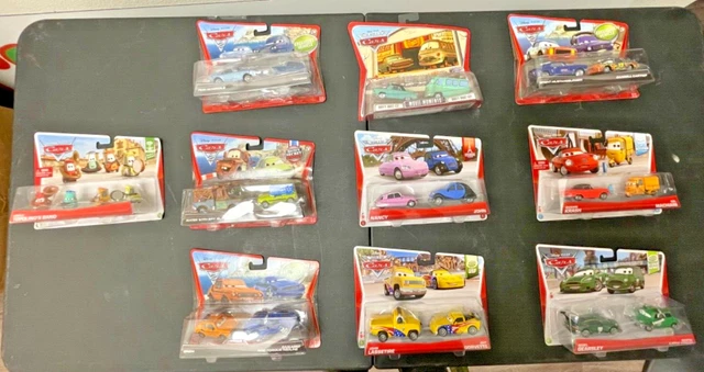 DISNEY PIXAR CARS Lot Mater Finn Mcmissle Dusty Rust-Eze Rusty Rust-Eze ...