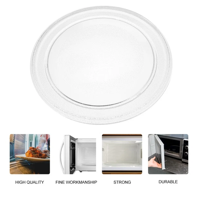 GLASS PLATE FOR Microwave Replacement Turntable Tray Support Oven Dish ...