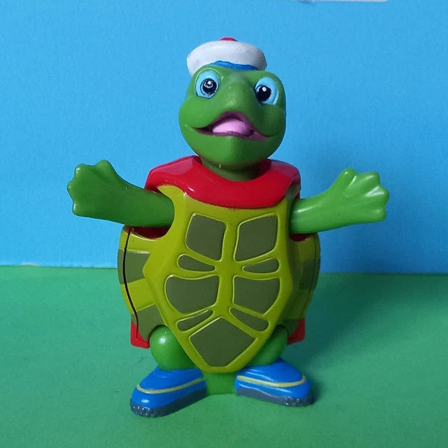 WONDER PETS 3& Tuck The Turtle Figure Bobble Head Plastic Toy Mattel ...