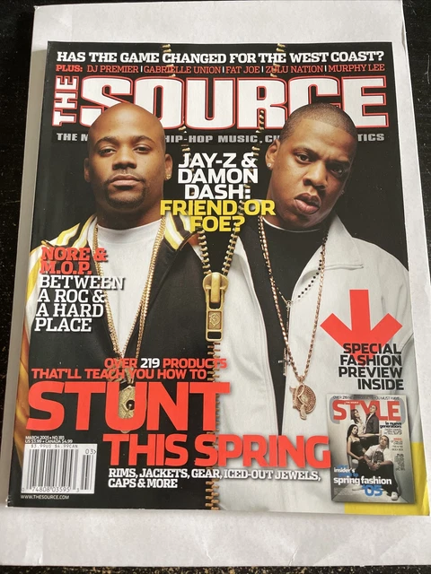 THE SOURCE MAGAZINE #185 - Jay-Z & Damon Dash: Friend Or Foe? $30.00 ...