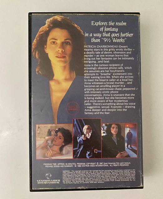 CALL ME [VHS] Vestron Video Big Box Ex-Rental Tape 1988 Erotic Thriller ...