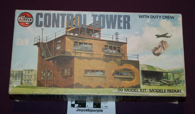 AIRFIX AIRFIELD CONTROL Tower HO/OO scale model building kit 03380-2 ...