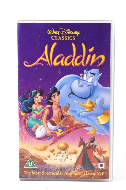 ALADDIN VHS VIDEO Walt Disney Classics EUR 10,49 - PicClick IT
