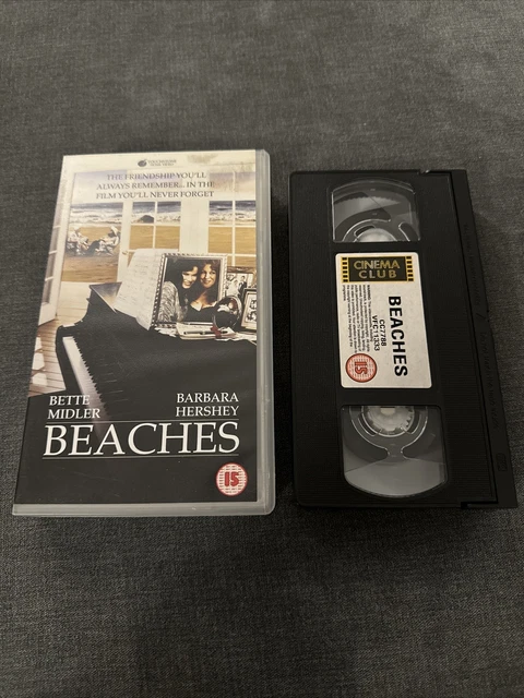 BEACHES {VHS} BETTE Midler, Barbara Hershey Vhs £4.23 - PicClick UK