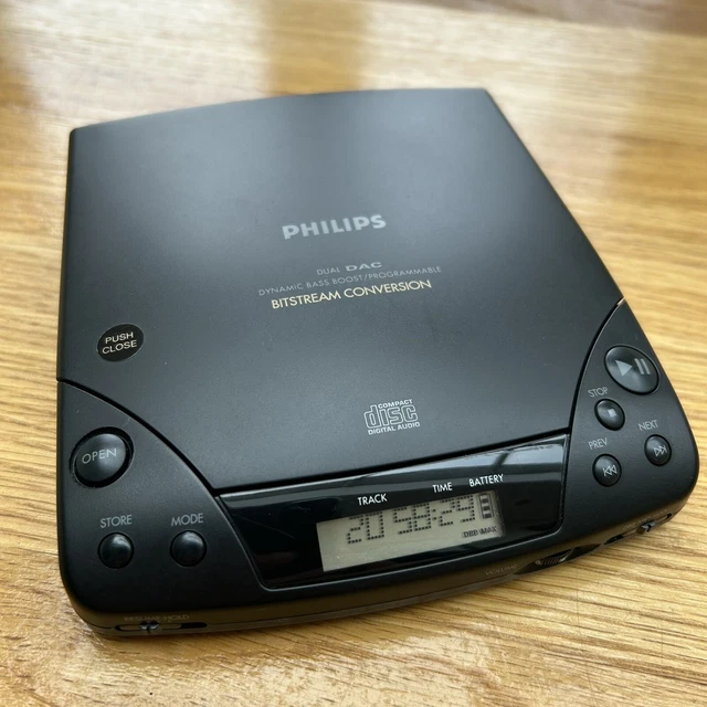 PHILIPS PERSONAL CD Player Discman CD Walkman - Model AZ6823 - VGC FREE ...