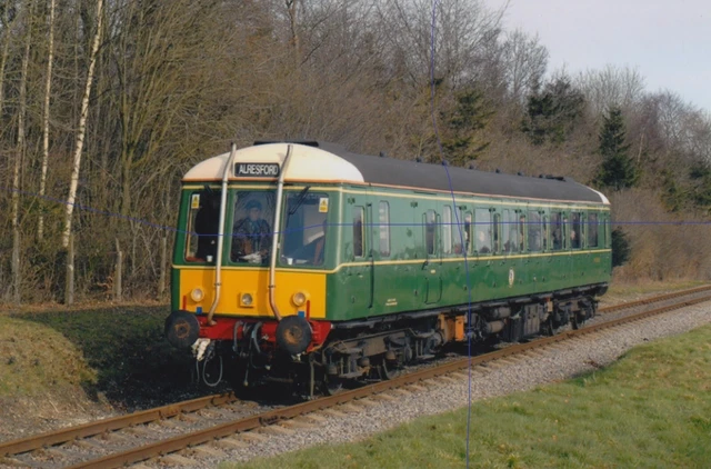 DIESEL TRAIN PHOTO Bubble Rail Coach Photograph Railway Picture Class ...