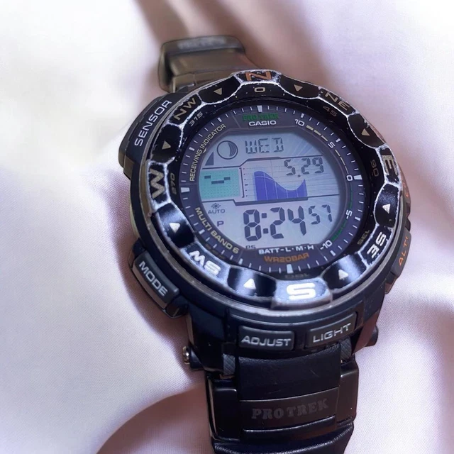 MONTRE CASIO PRO Trek PRW-2500-1JF Protrek Triple Sensor Tough Solar d'occasion EUR 193,22 ...