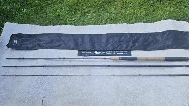 FOR SALE ONE Shakespeare Agility 13ft Powermatch Barbel Carp Float rod ...
