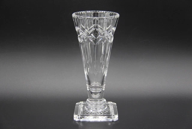 1926-1950 STUART CRYSTAL Art Deco Vase by Ludwig Kny Made in England ...